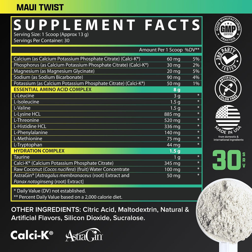 improve performance with BCAA blend