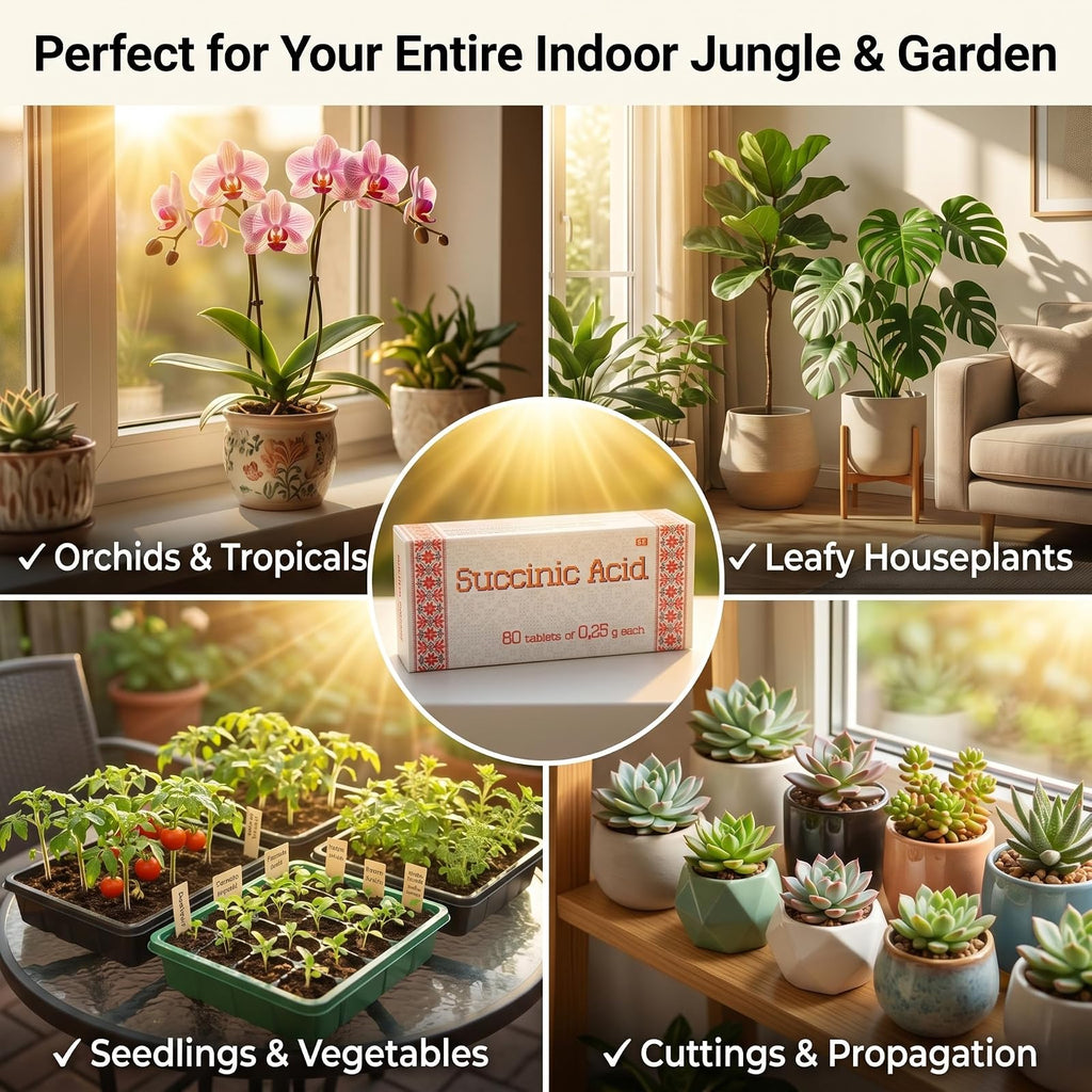 improve plant vitality with Succinic Acid