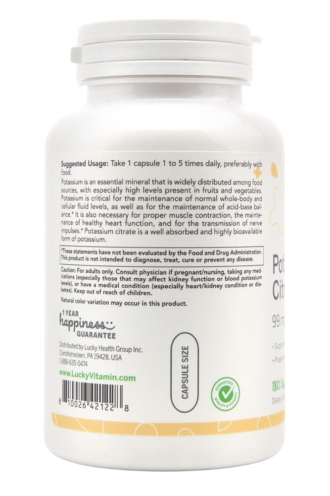 improve potassium intake with capsules