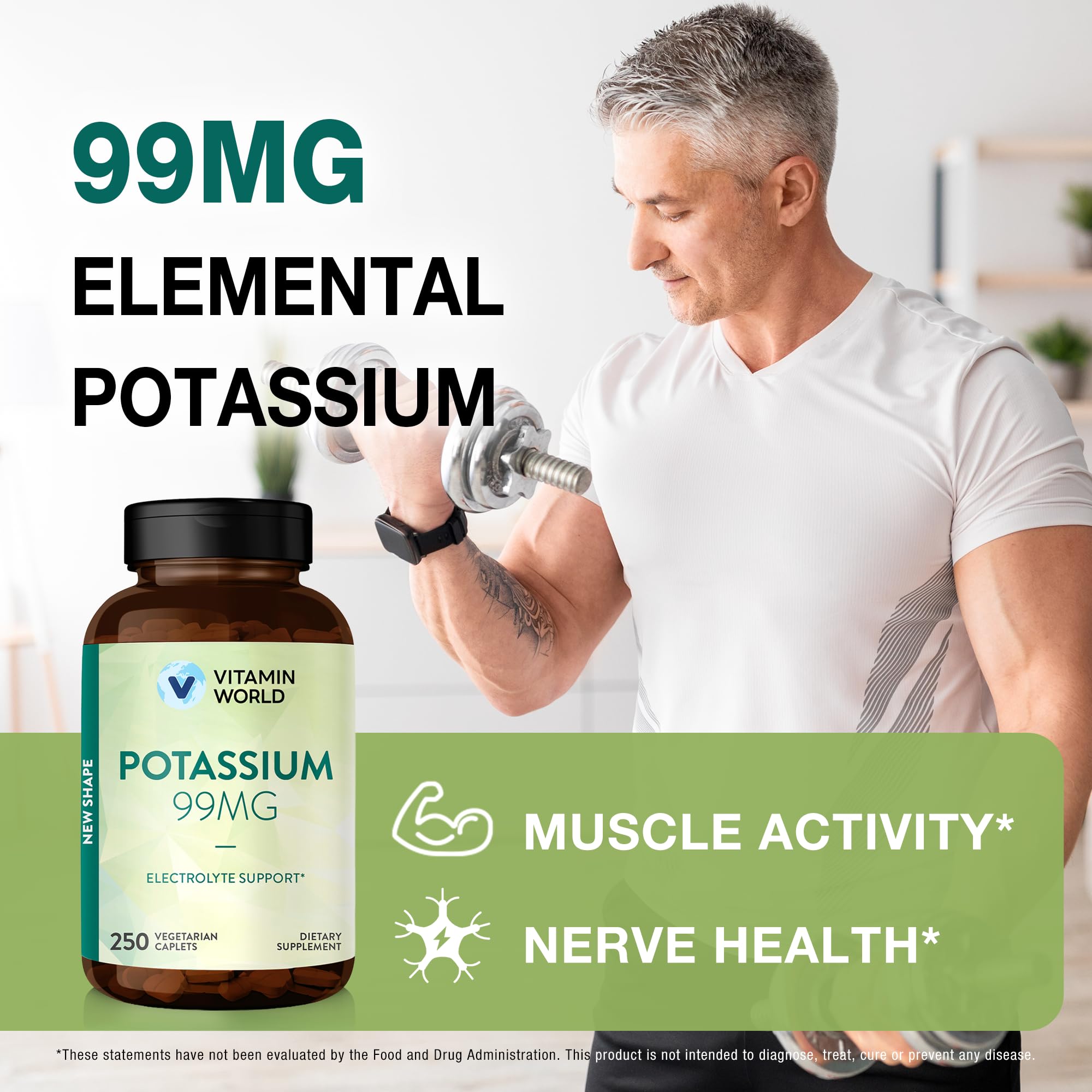 improve potassium levels with caplets