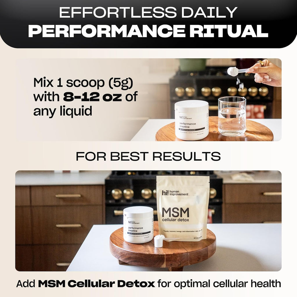 improve recovery with Human Performance creatine