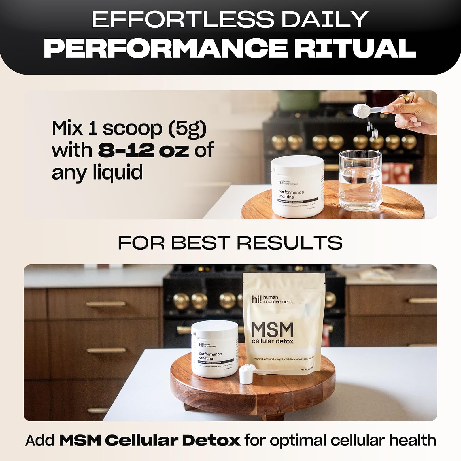 improve recovery with Human Performance creatine