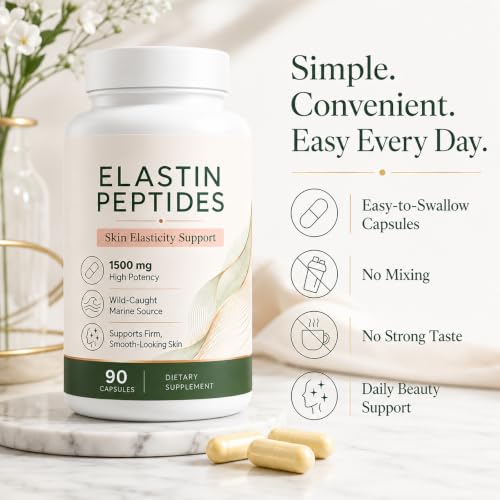 improve skin elasticity with elastin