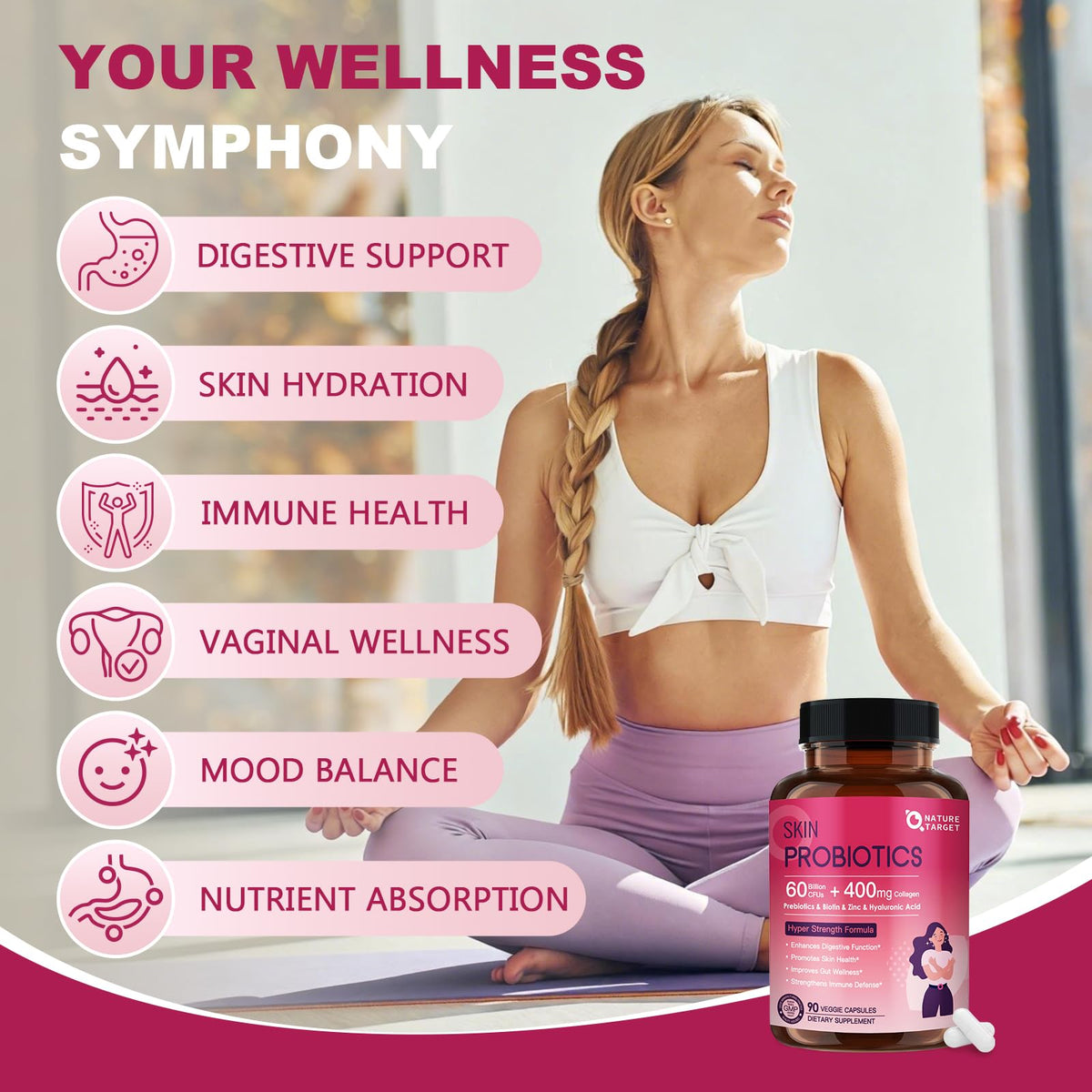 improve skin texture probiotics