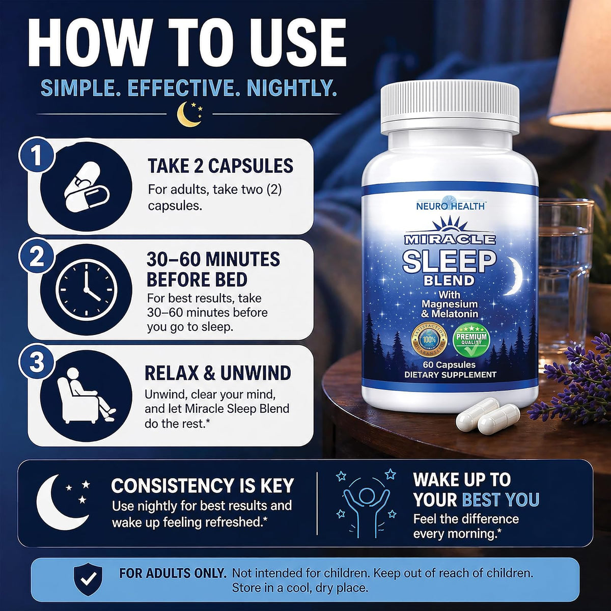 improve sleep patterns naturally