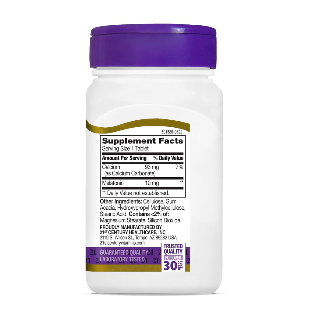 improve sleep quality melatonin tablets