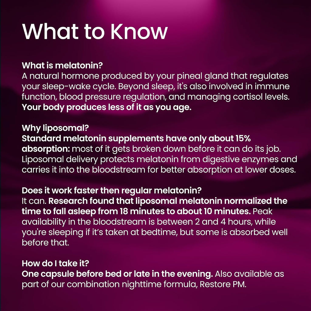 improve sleep quality with melatonin