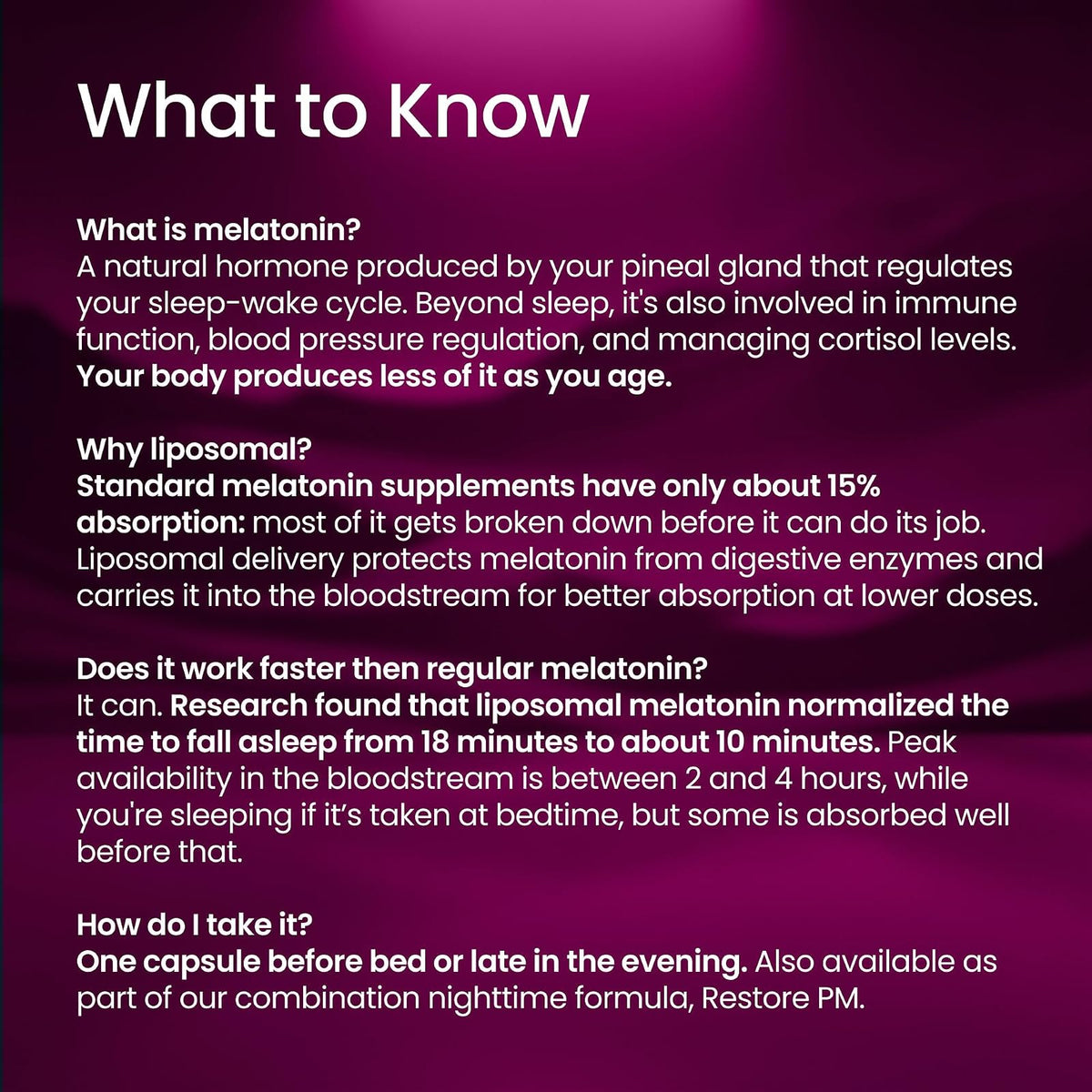 improve sleep quality with melatonin