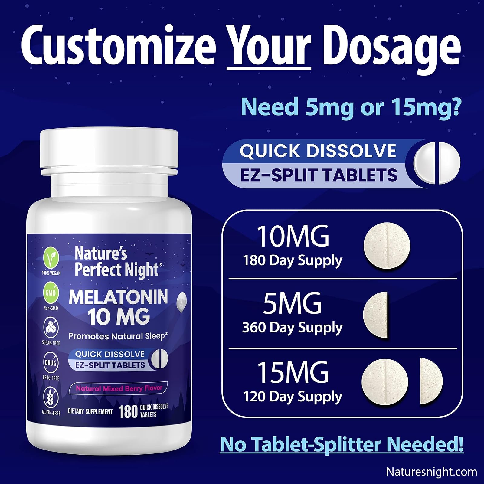 improve sleep quality with melatonin