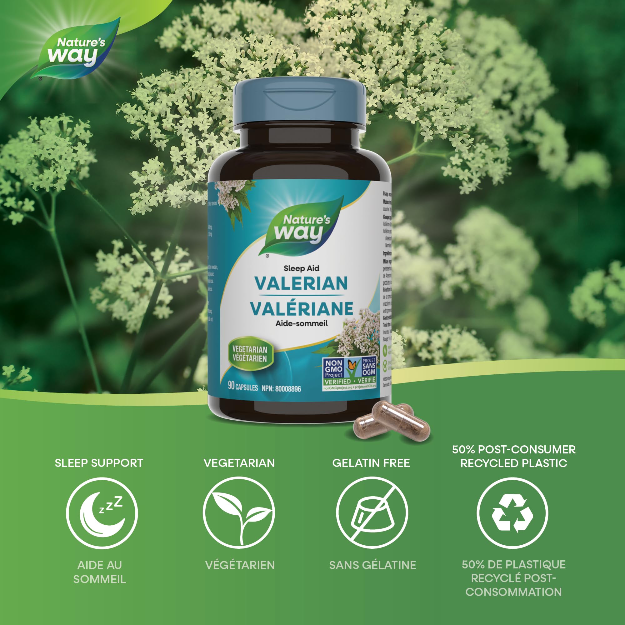 improve sleep quality with valerian