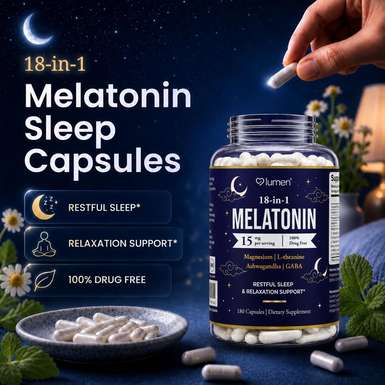 improve sleep with melatonin