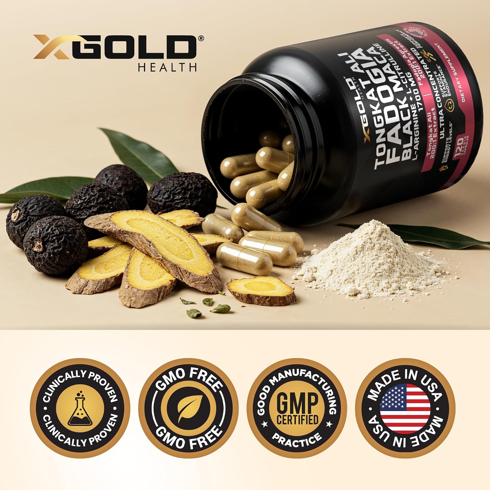 improve stamina with 4-in-1 formula