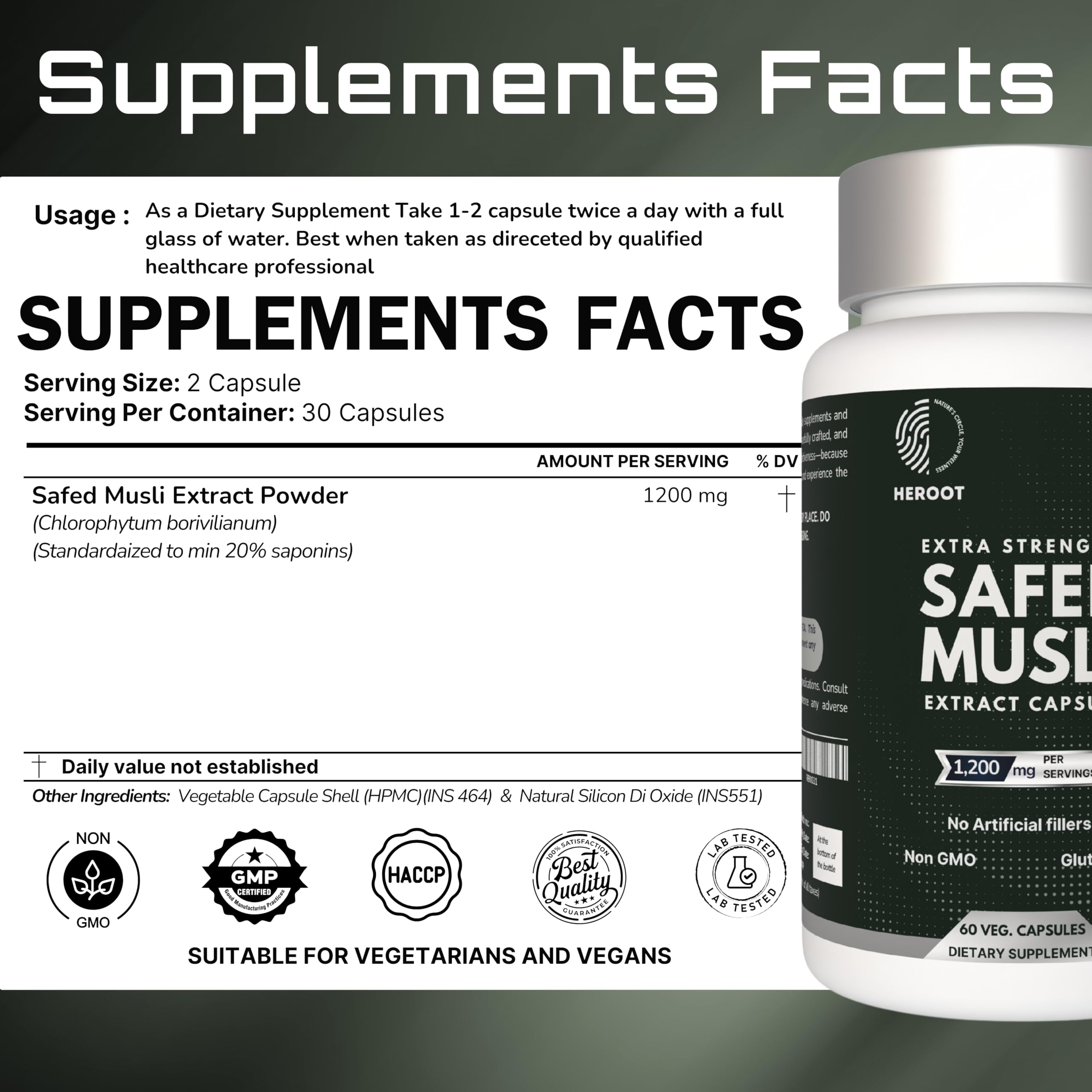 improve stamina with Safed Musli