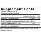 improve stamina with Tongkat Ali
