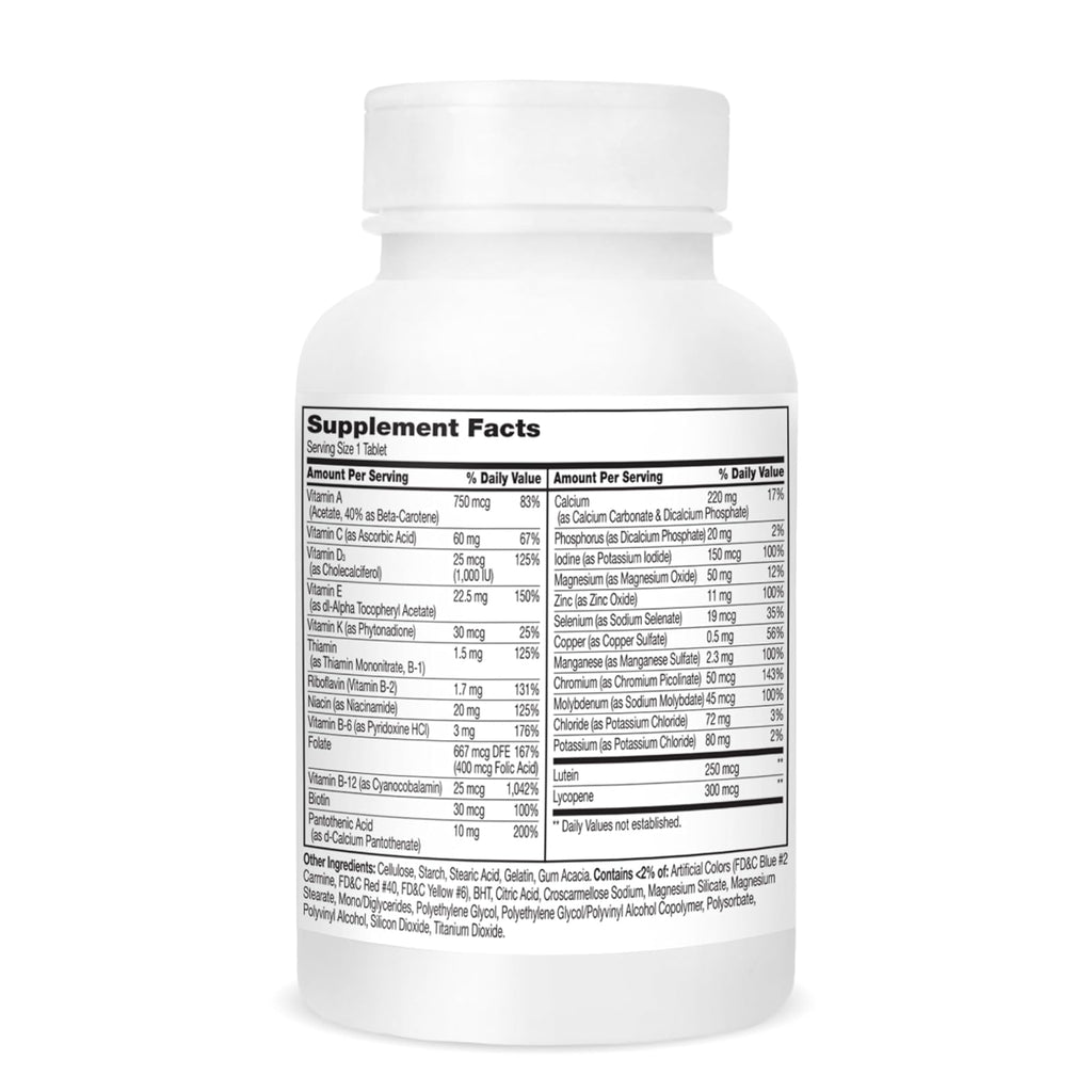 improve vitality with senior multivitamins