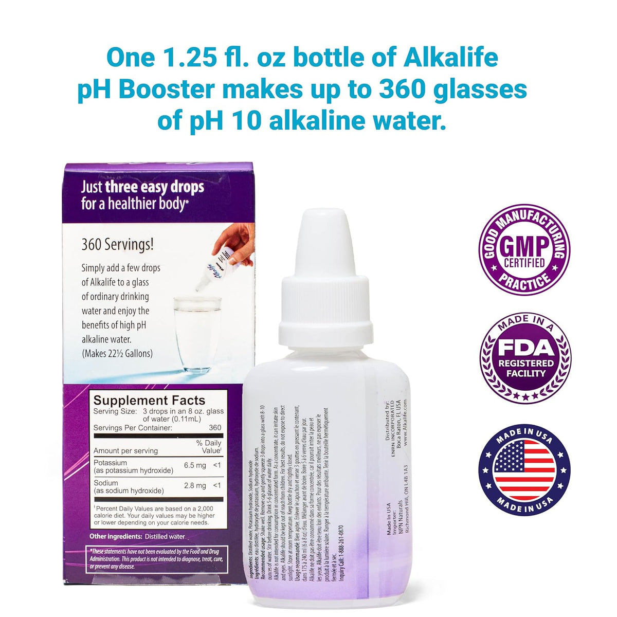 improve water alkalinity with Alkalife
