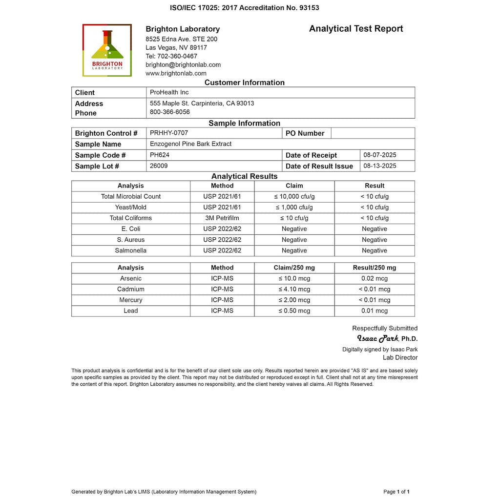 improve wellness with Pine Bark Extract