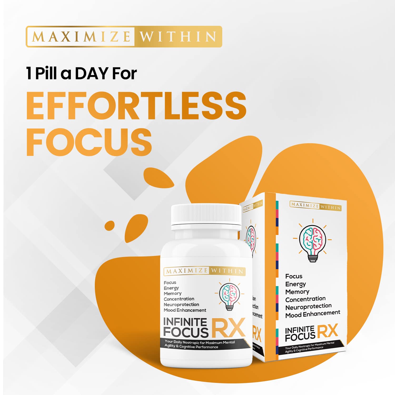improved concentration nootropic capsules