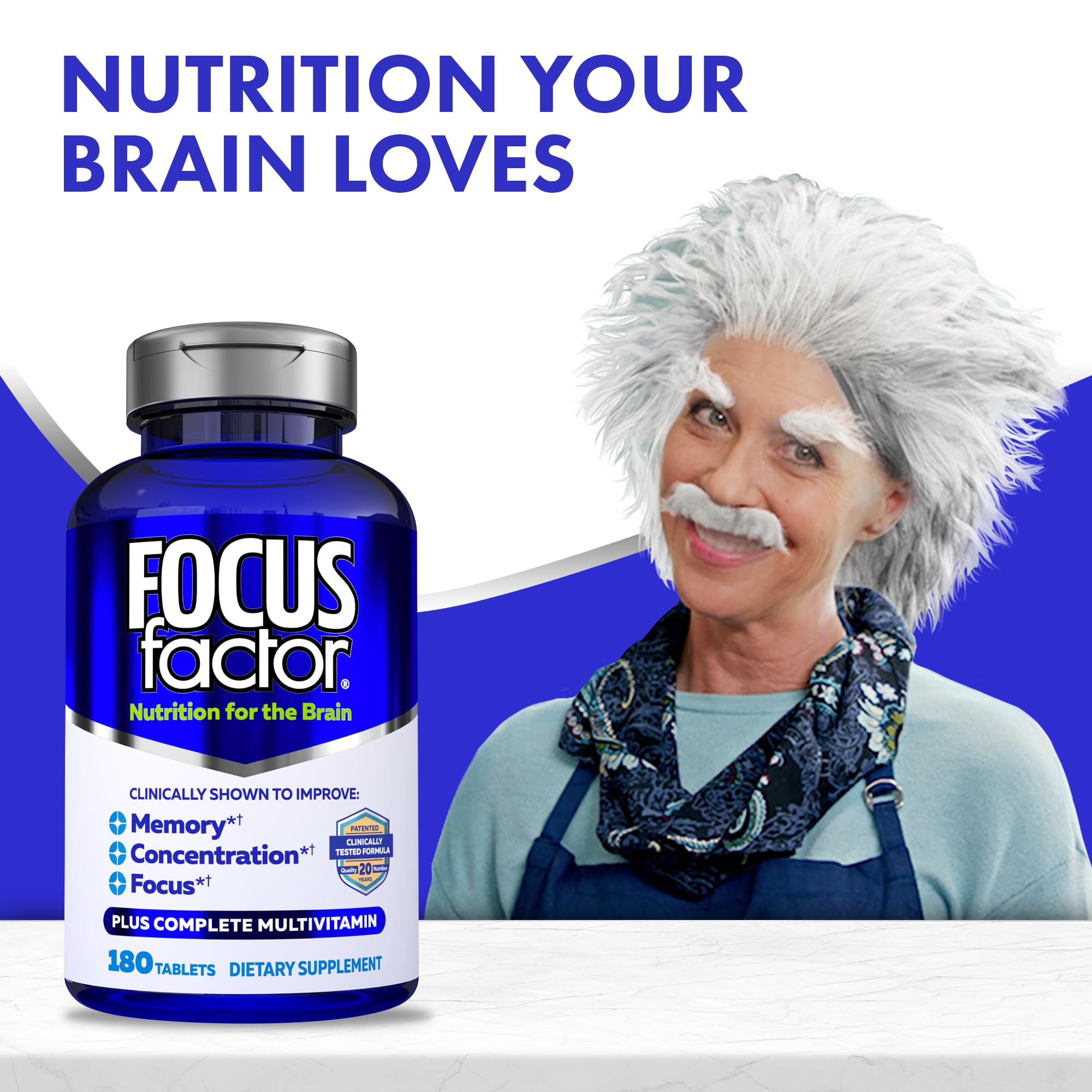 improved concentration with Focus Factor