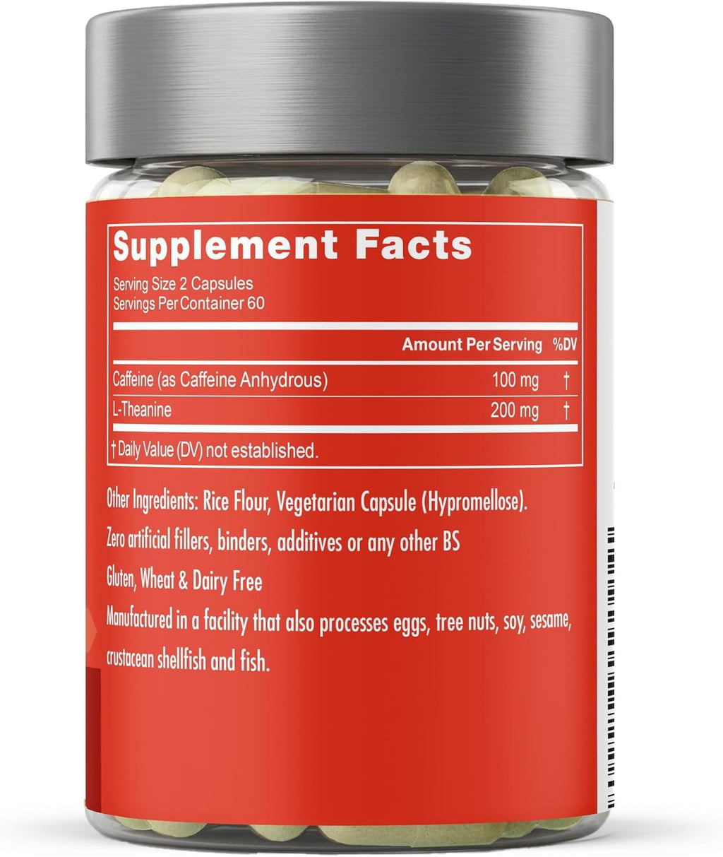 improved concentration with l-theanine