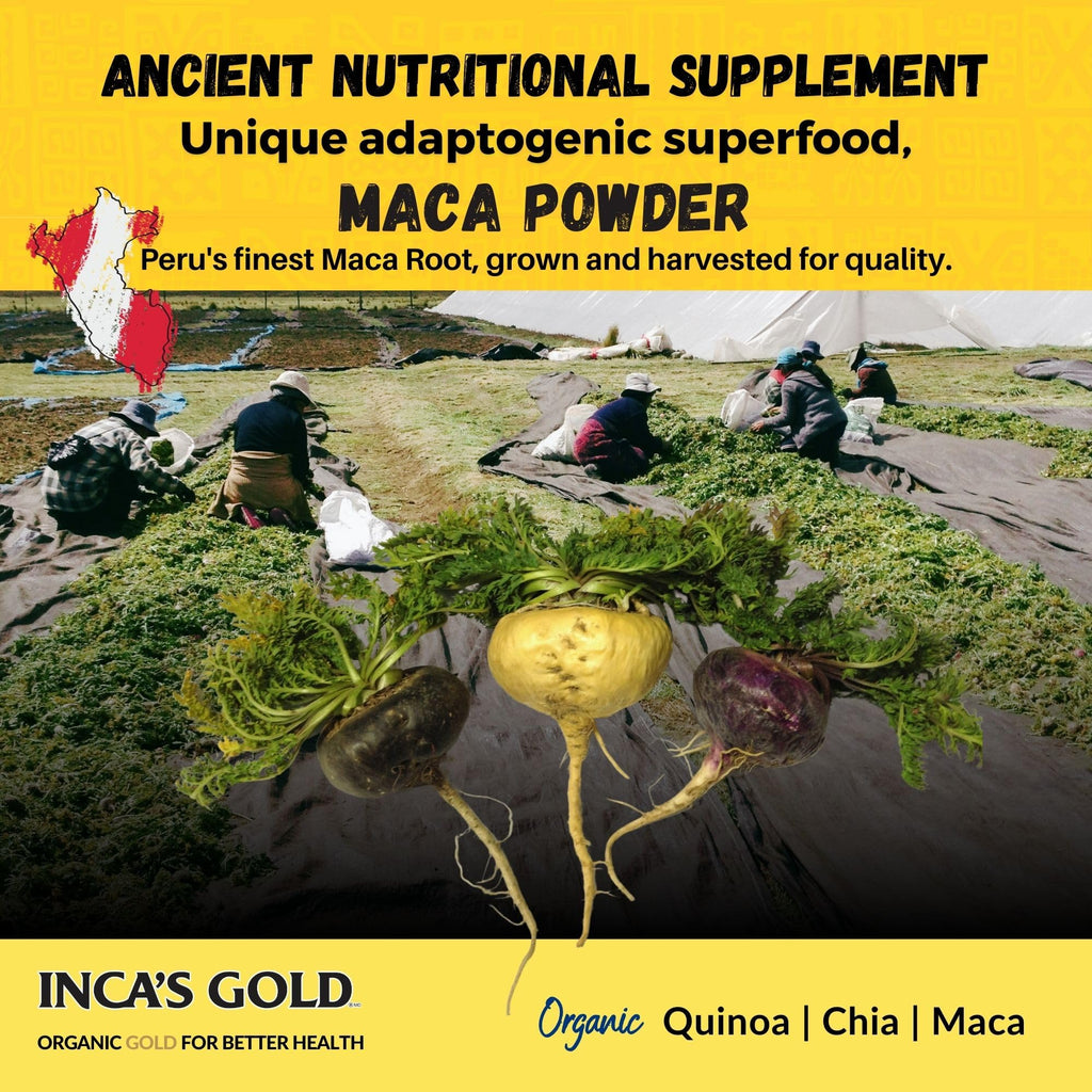 Inca's Gold organic health benefits