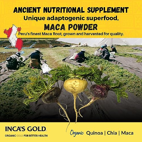 Inca's Gold red maca powder benefits