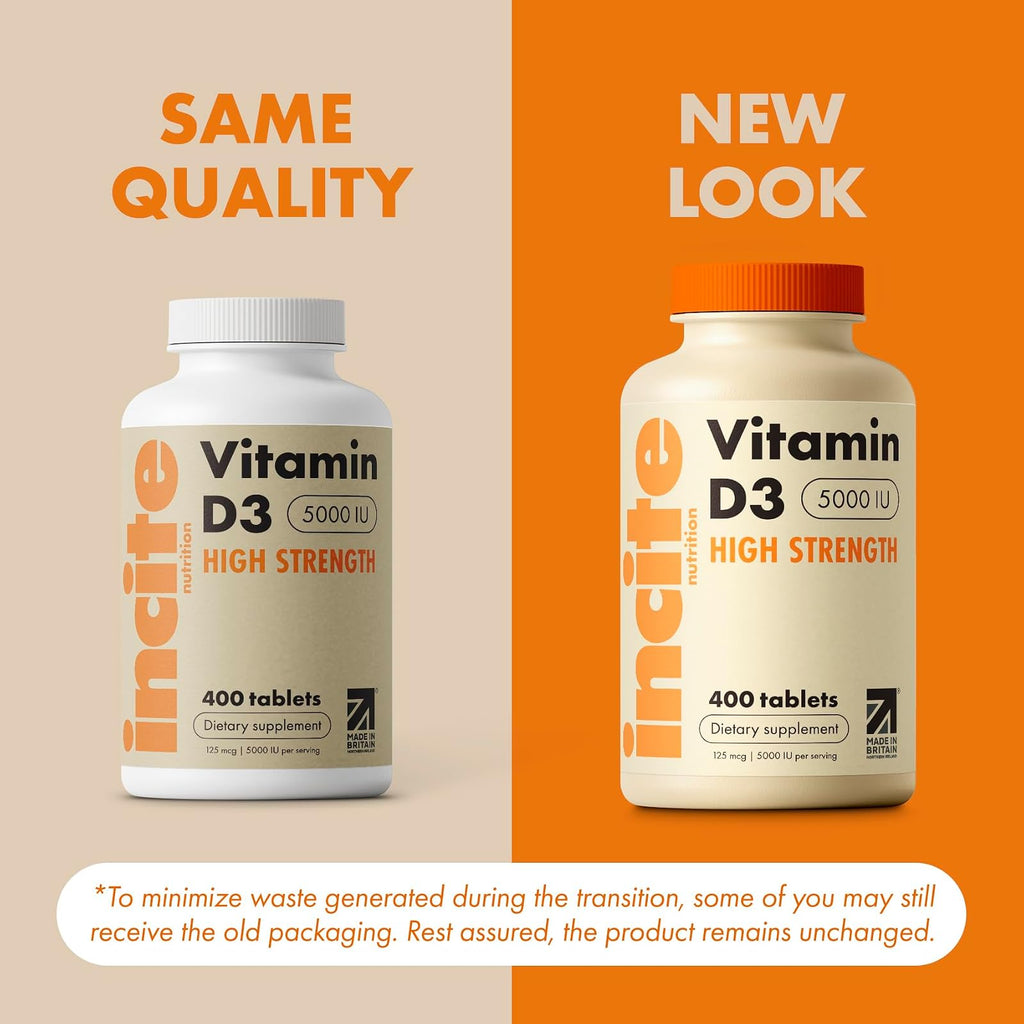 Incite Nutrition vitamin D micro tablets