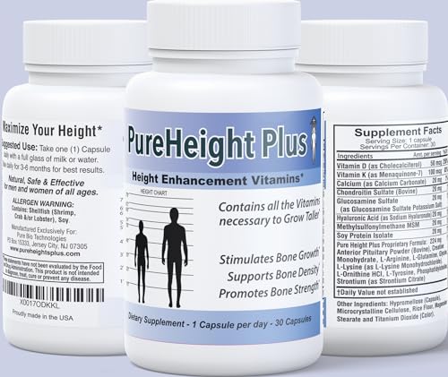 increase bone health with PureHeight Plus