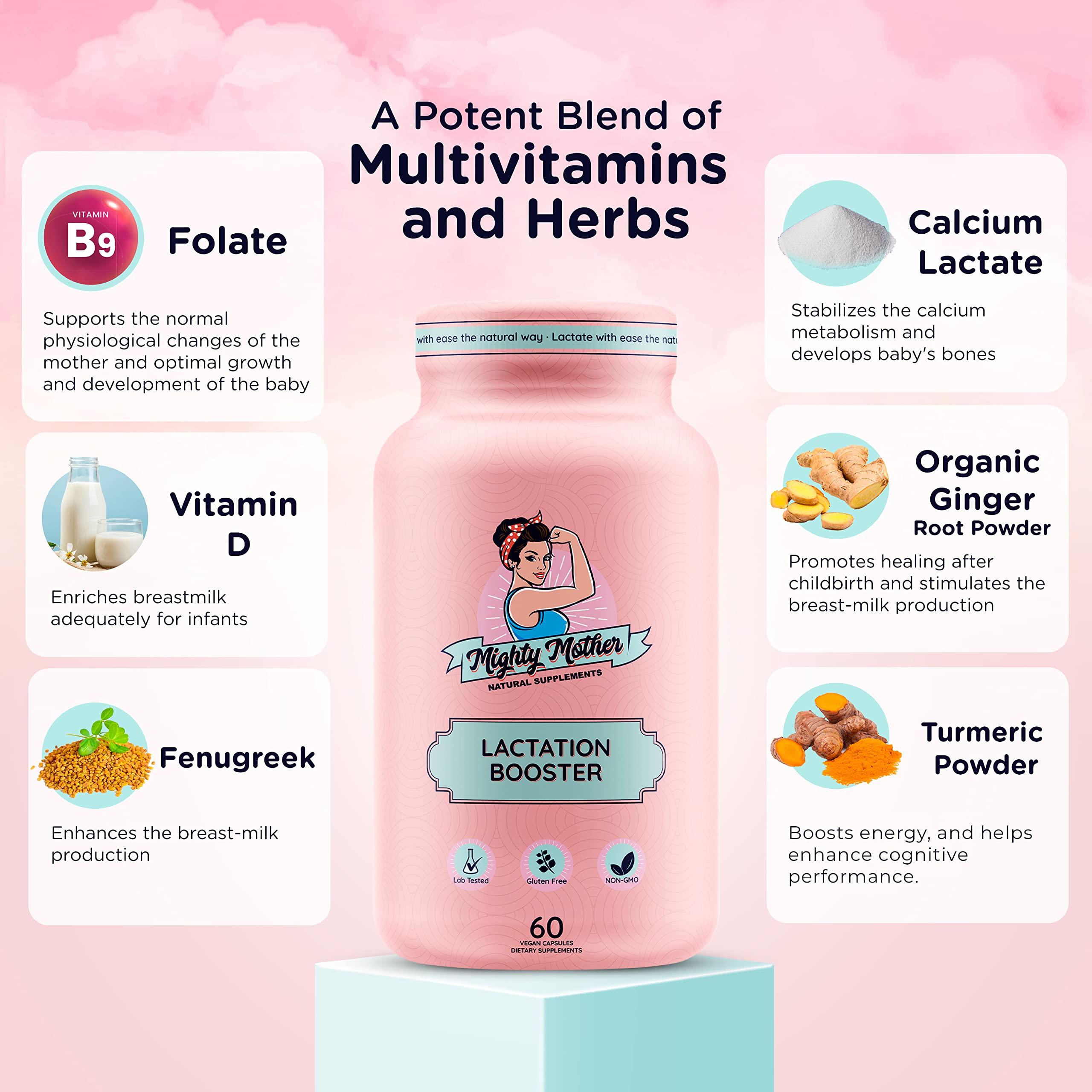 Increased milk production with fenugreek
