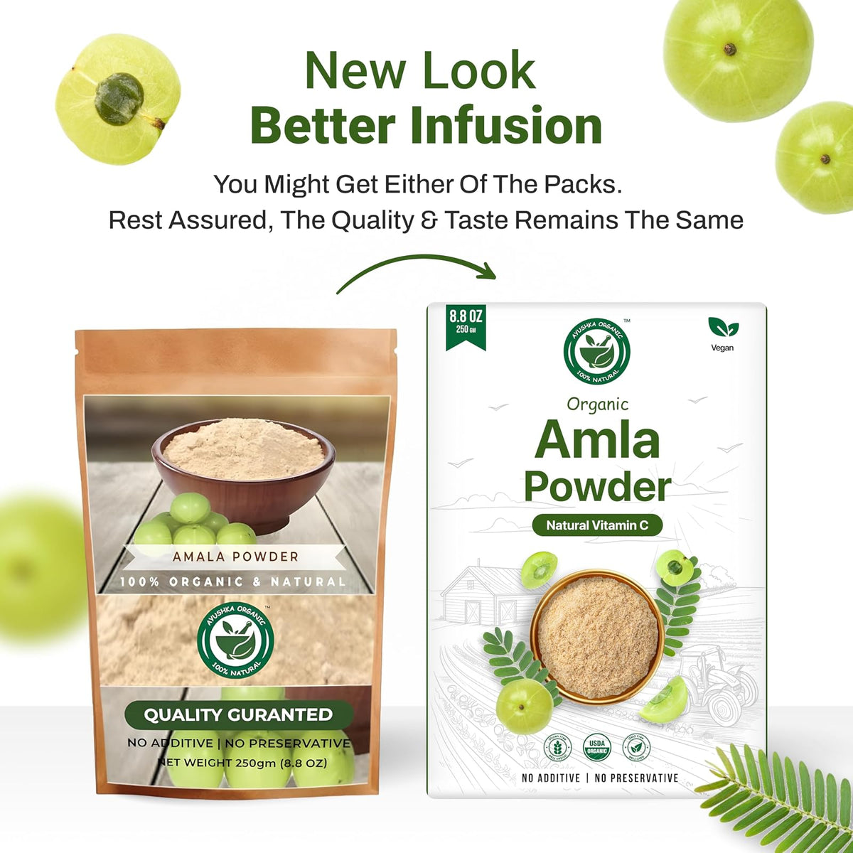 Indian gooseberry powder for skin health