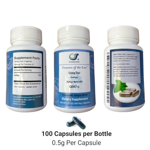 Indigo herbal extracts for overall wellness