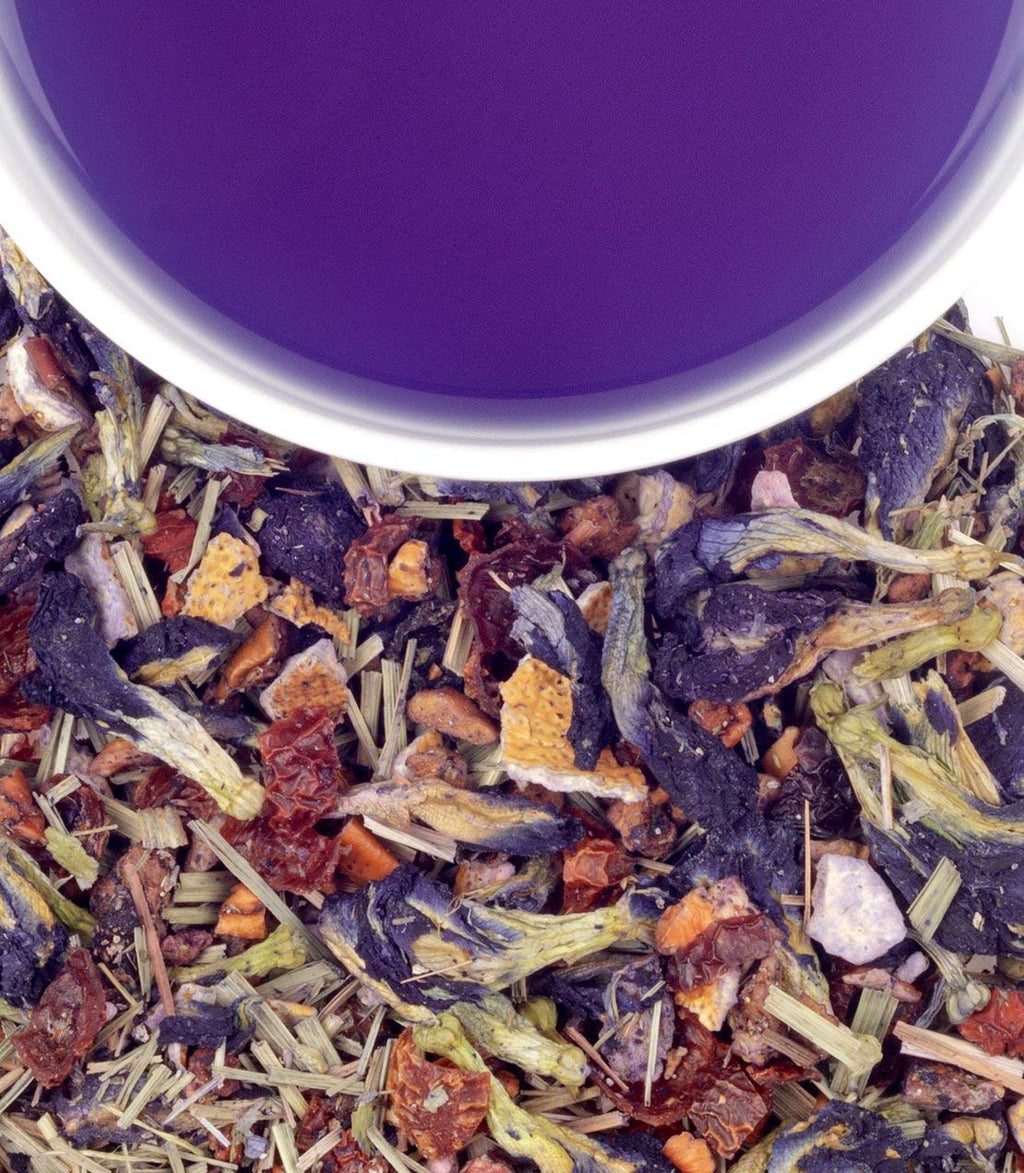 Indigo Punch chamomile tea blend