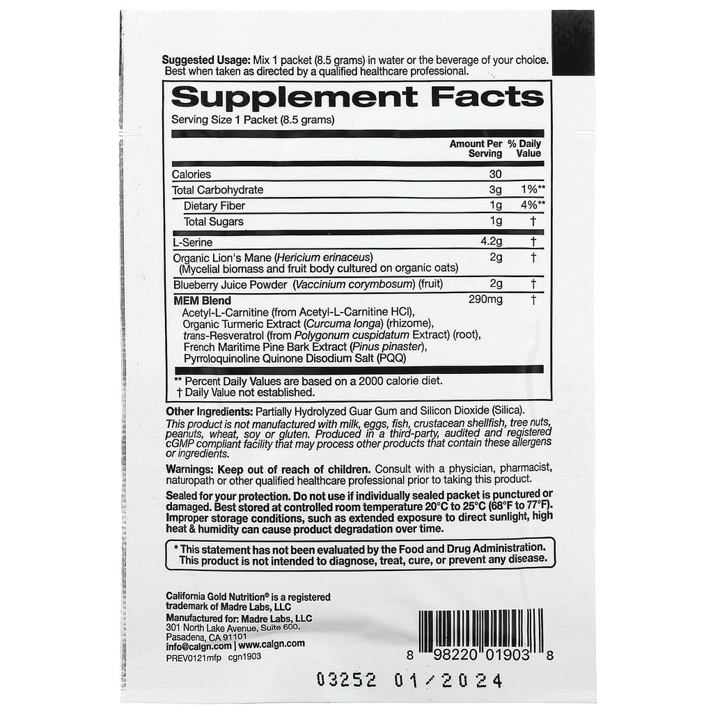individual packet cognitive enhancement