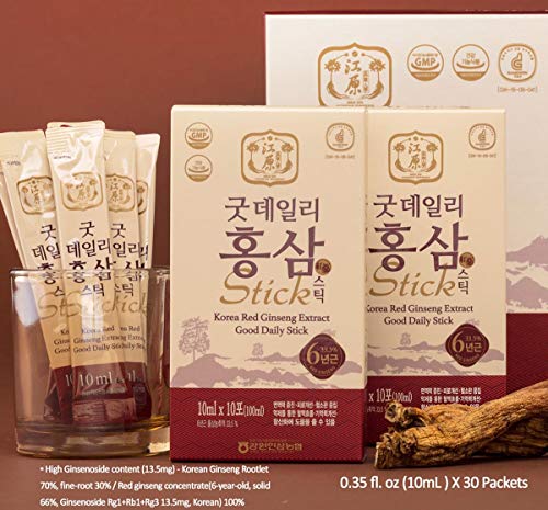 individually packaged ginseng sticks