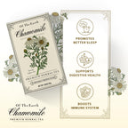 individually wrapped chamomile tea