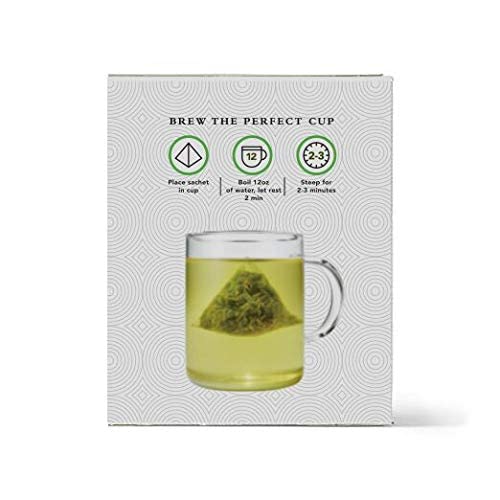 individually wrapped green tea bags