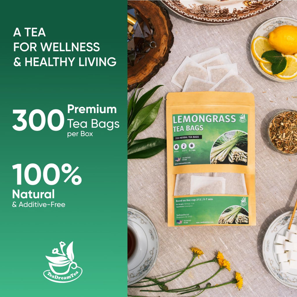 individually wrapped herbal tea for convenience
