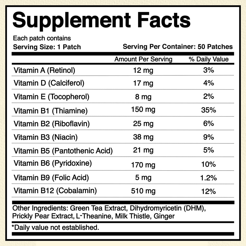 individually wrapped vitamin supplements
