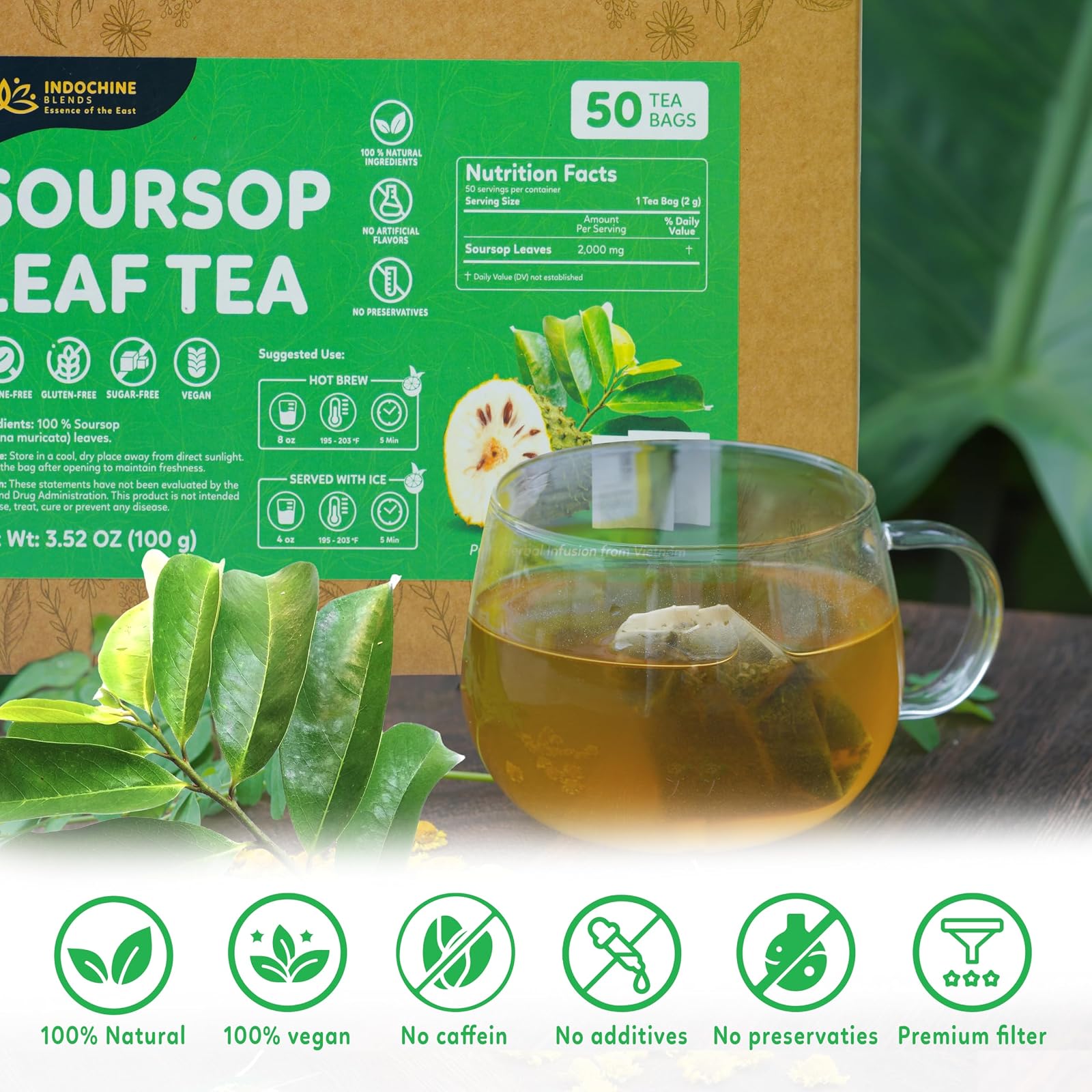 Indochine Blends herbal infusion benefits