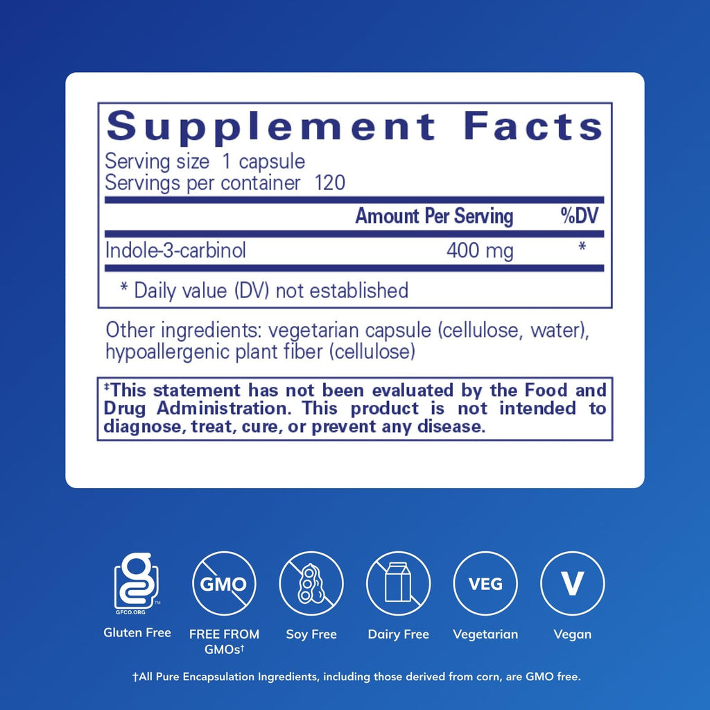 Indole-3-Carbinol multivitamin for women support