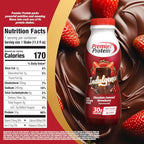 indulgent chocolate covered strawberry flavour