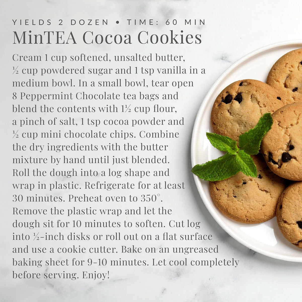 indulgent peppermint chocolate tea experience