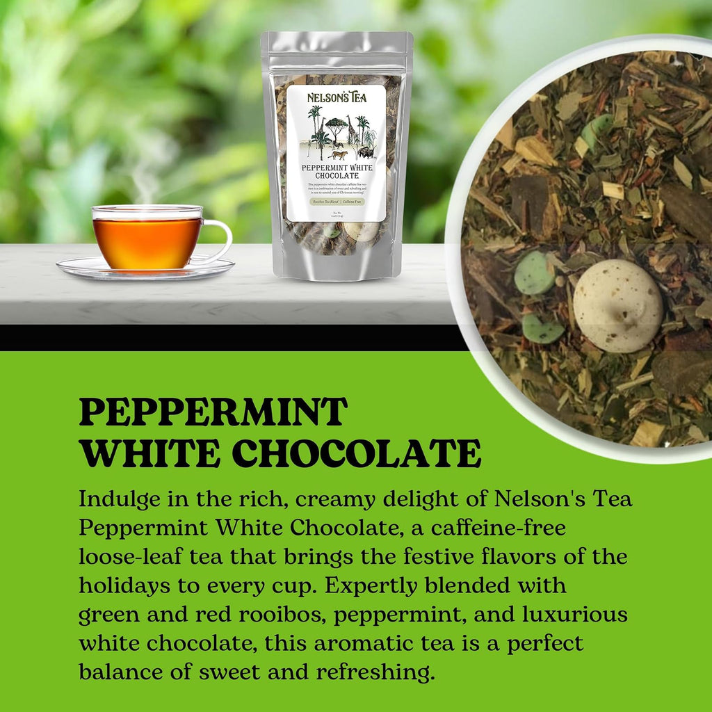 indulgent white chocolate tea blend