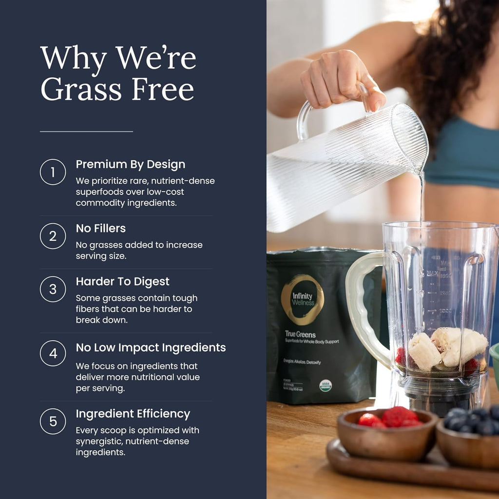 Infinity Wellness greens powders for wellness