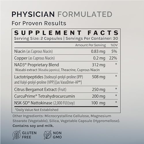 InfiniWell Cardio + daily nutritional supplement