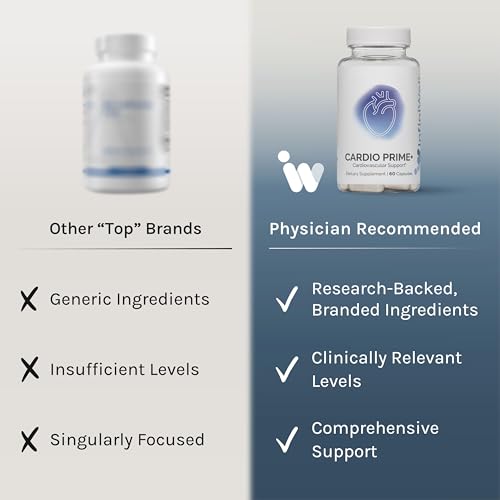 InfiniWell Cardio + essential vitamins for wellness