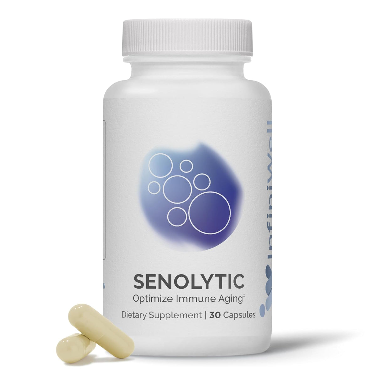 InfiniWell senolytic longevity capsules
