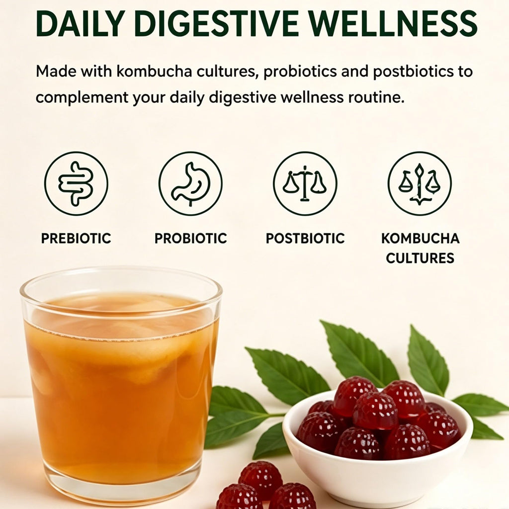 Infuse kombucha gummies for daily wellness