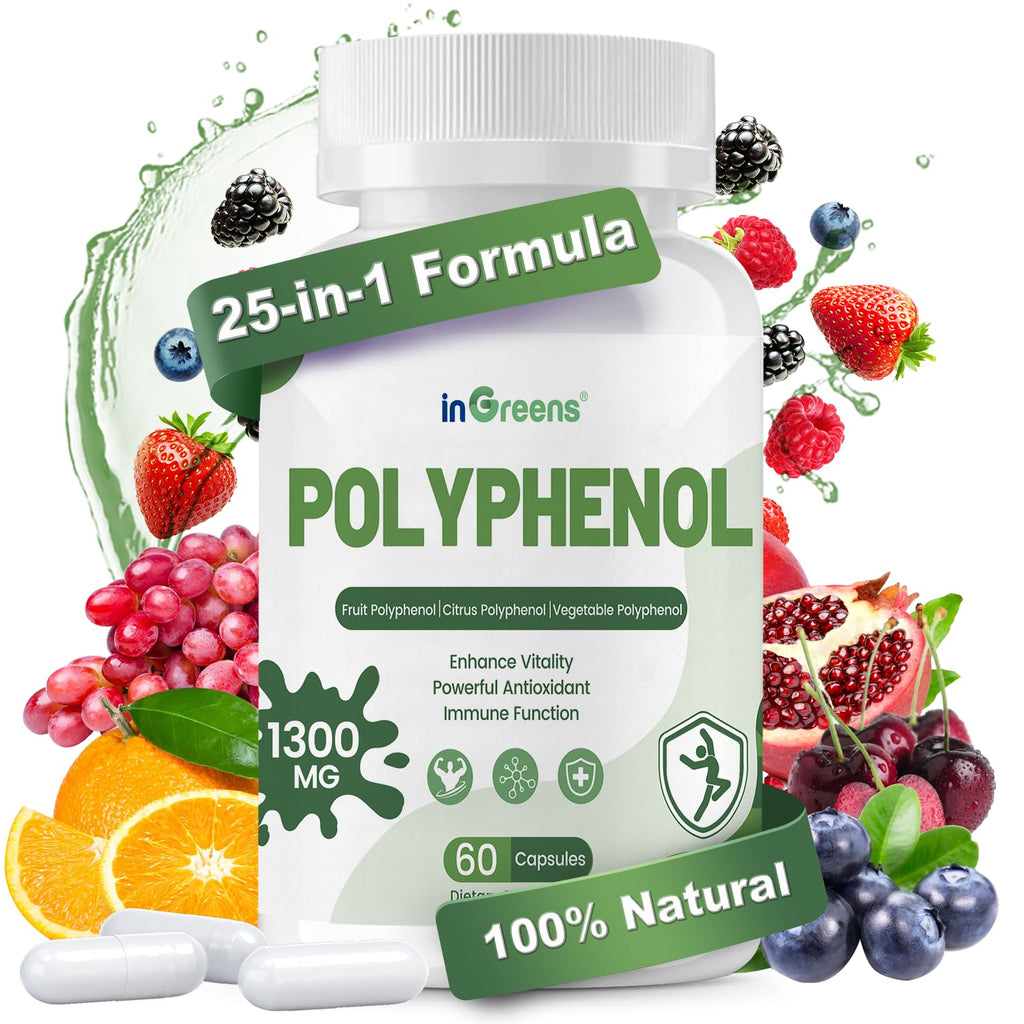 inGreens 25-in-1 polyphenols capsules