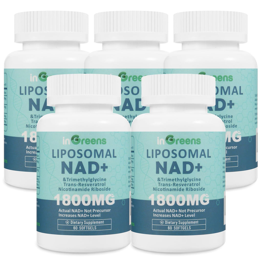 inGreens Liposomal NAD+ softgels for energy